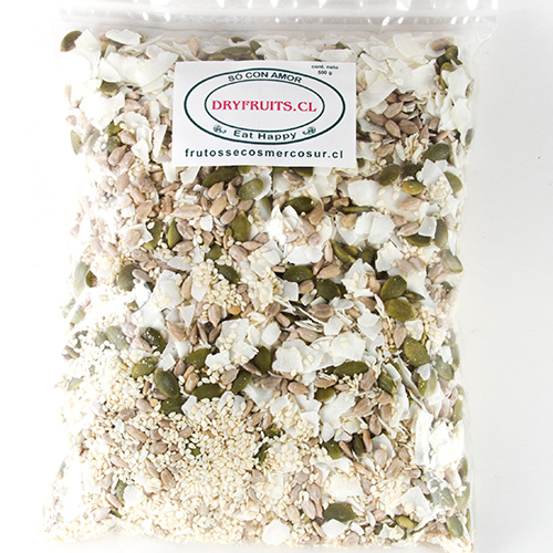 Mix ensalada maravilla, zapallo, coco, sésamo – Dry Fruits